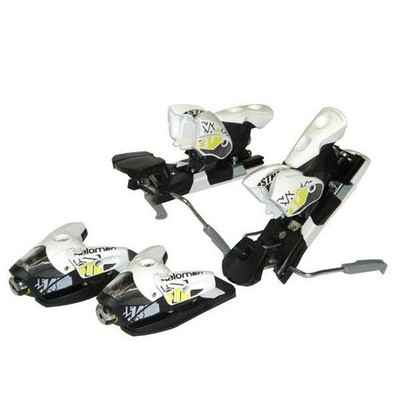 Salomon STH 14 Ski Bindings - White/Black | eBay