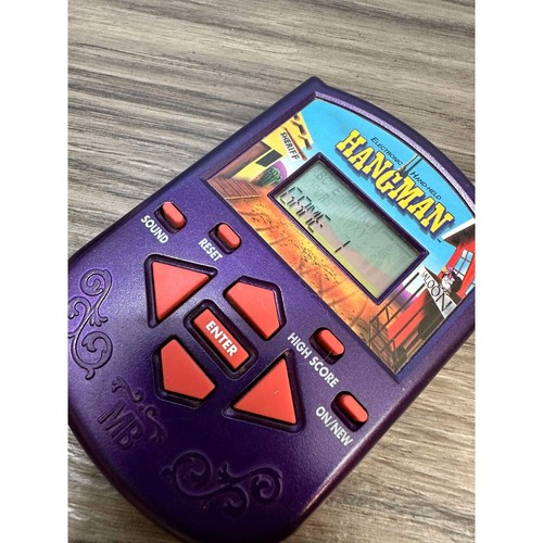 Electronic Handheld HANGMAN Video Game Milton Bradley Tested Works | eBay
