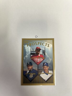 1999 Topps - Prospects #427 Orlando Cabrera, Ronnie Belliard, Marlon ...