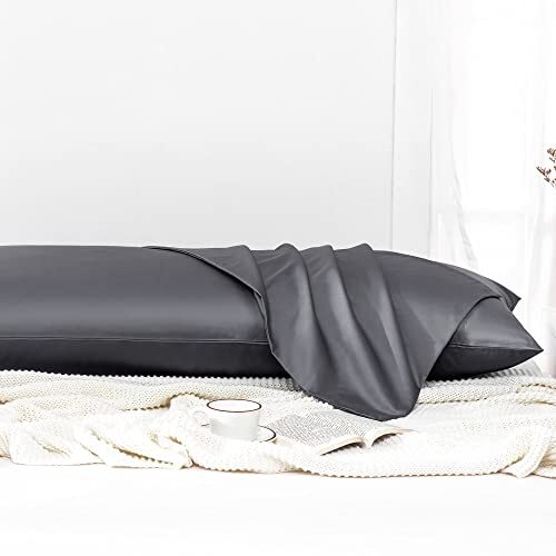 Body Pillow Cover, 100% Cotton, 800 Thread Count Pillowcase, 21"x 54 ...