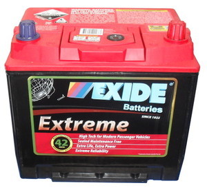 Exide Extreme X55D23CMF Car Battery 650CCA To Fit Toyota Honda Holden ...