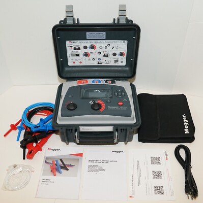 MEGGER MIT515 5-kV DIAGNOSTIC INSULATION RESISTANCE TESTER PI DAR DD ...