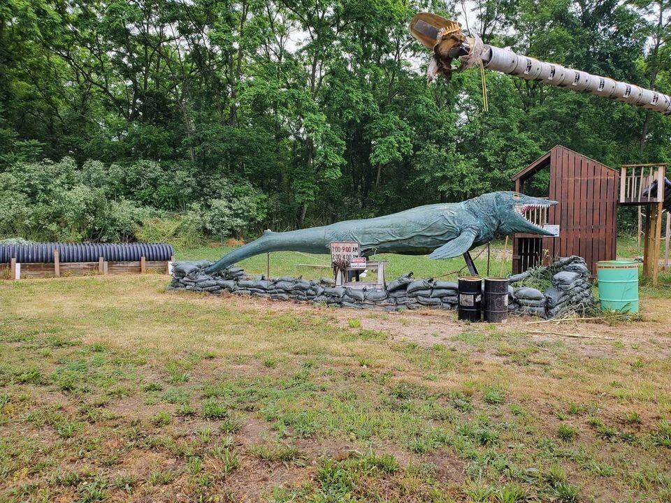 Dinamation Anamatronic Life-Size Dinosaur Props Statues Tylosaurus Sea ...