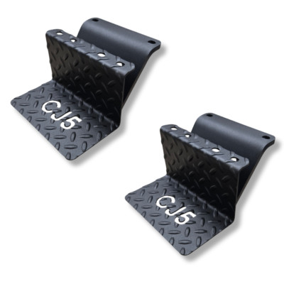 CJ5 Side Steps Compatible with Jeep © CJ Vehicles (Pair) - CJ5 Cutout ...