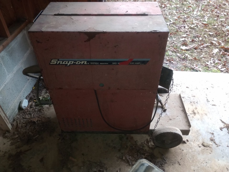 Snap-On YA212A wire feed welder With Cart | eBay