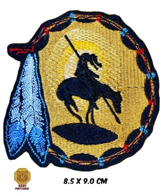 Native American Indian Patch Iron Sew On Embroidered Applique ...