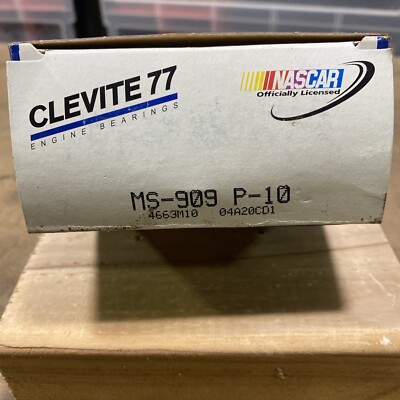 CLEVITE MS-909 P-10 Engine Crankshaft Main Bearing Set SBC Chevy 305 ...