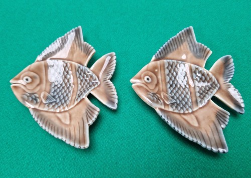 Pair of WADE Pottery Angel Fish Trinket Dishes Made in Ireland | eBay