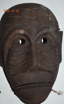 SIBERIAN CHUCKCHI SHAMAN MASK, MOVING JAW, 12" EARLY 1900S | eBay