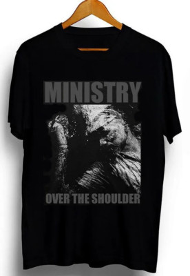 Ministry Band Over The Shoulder Shirt Black Unisex S-5XL | eBay