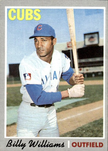 1970 TOPPS BILLY WILLIAMS 170 EX BASEBALL CHICAGO CUBS | eBay