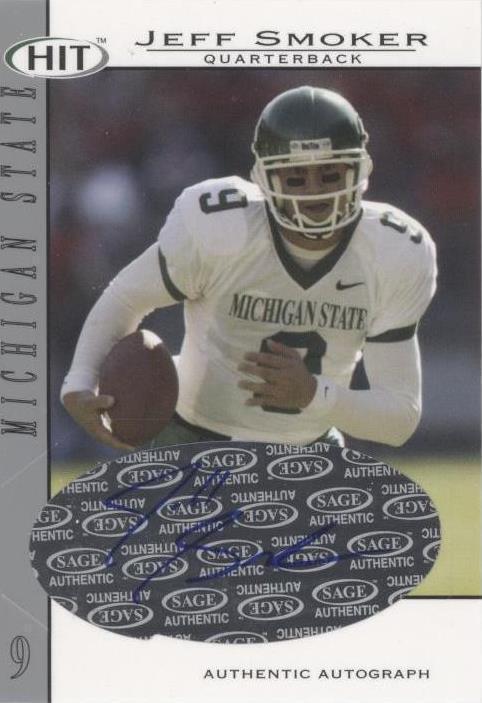 2004 SAGE Hit - Autographs Jeff Smoker #A18 Silver (AU, RC) for sale ...
