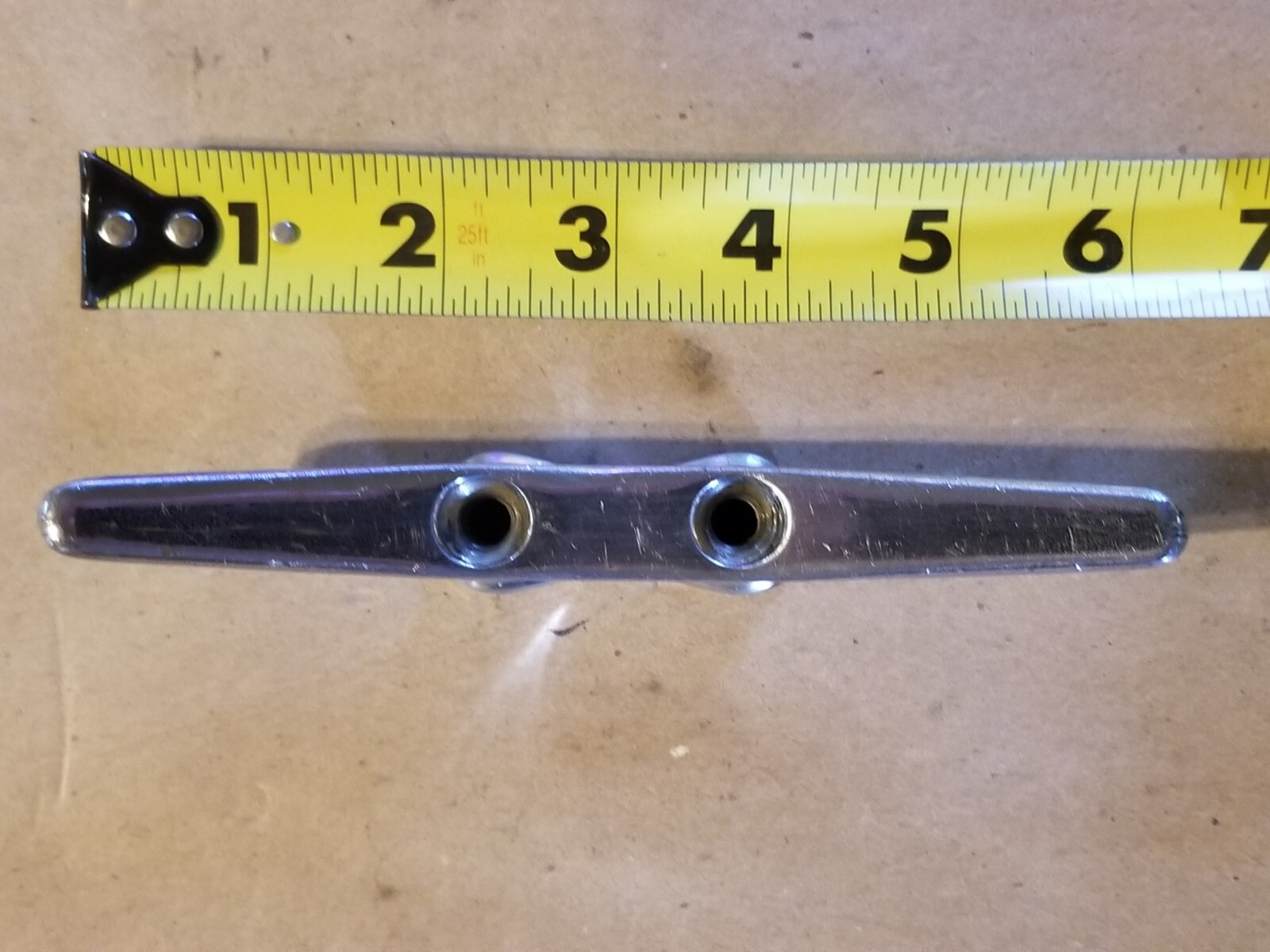 Vintage Perko Heavy Duty 8 Oz / 6" Chrome Plated Brass Boat Cleat ...