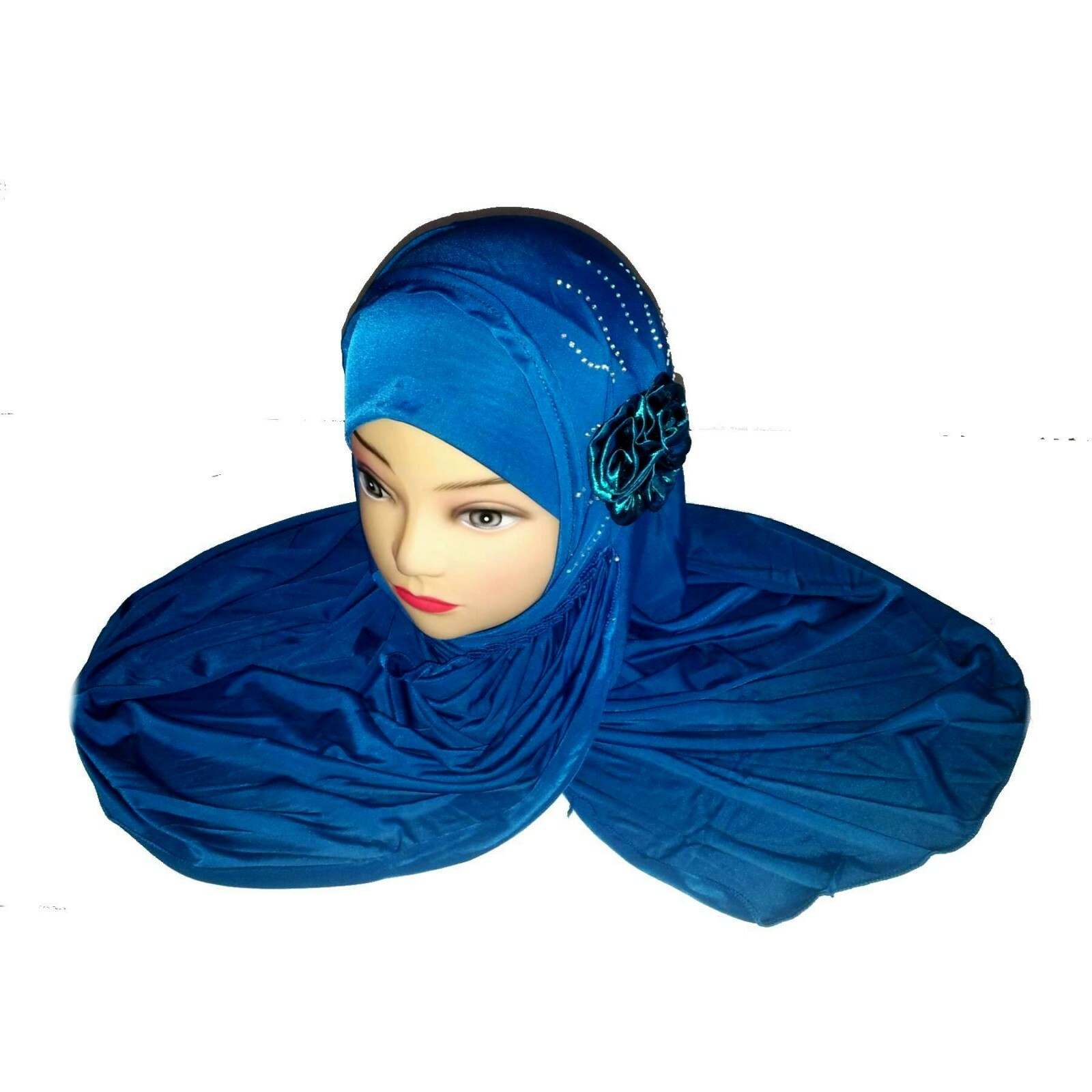 Kopftuch mit Strass Islam Kopfbedeckung Jadeed Muslima Hijab Tuch ...