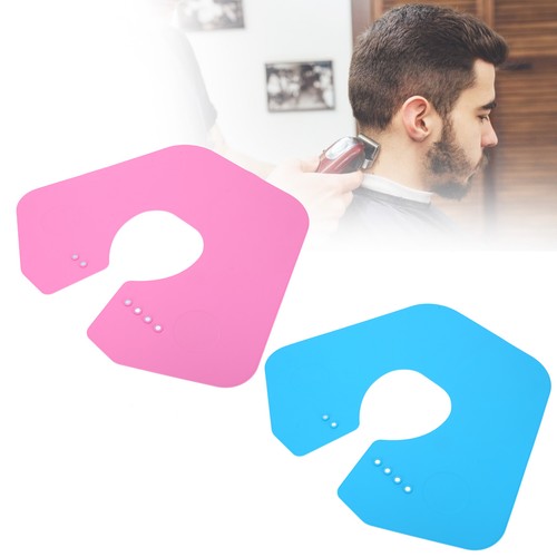 Hair Cutting Collar Silicone Salon Barber Hair Cutting Cape Neck Wrap ...