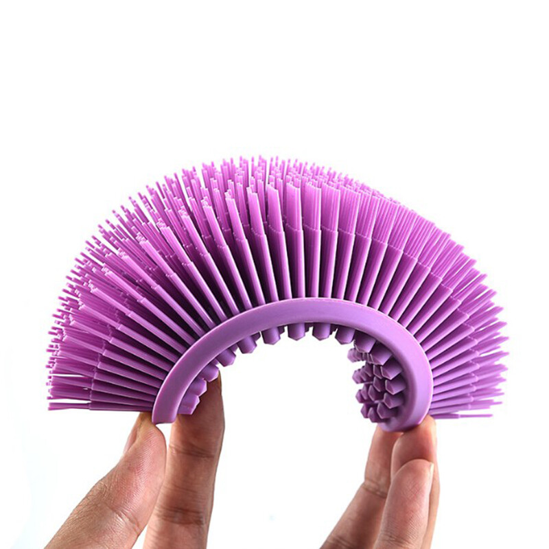 Cute Soft Silicone Body Brush Wash Bath Shower Exfoliating Skin Fit For