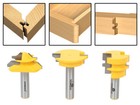 3 Bit Joinery Router Bit Set - 1/2" Shank - Yonico 15336 | eBay