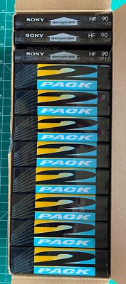 19 (8 ) Pack Radio Shack Blank Audio Cassette Tapes Type LN90 3 Sony ...