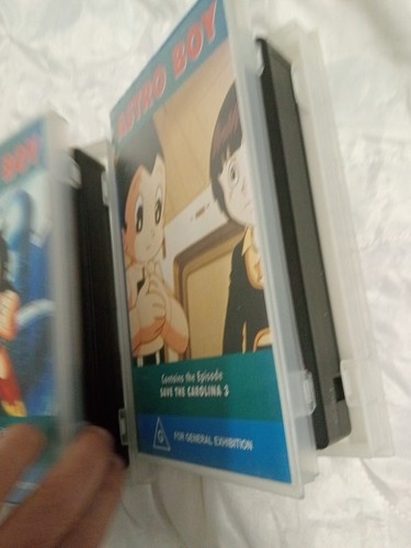 Astro Boy Vhs tapes 1 3 5 Bundle anime Collection | eBay Australia