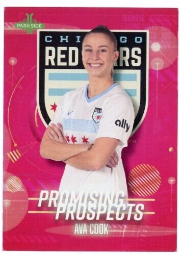 2022 NWSL SOCCER " HOT" #16 AVA COOK PROMISING PROSPECTS RED TARGET ...