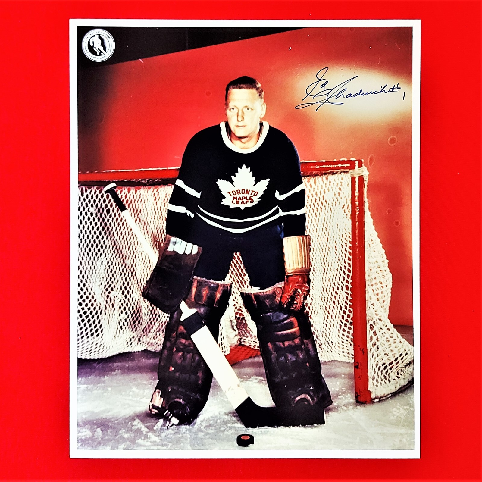 Autographed Ed Chadwick Toronto Maple Leafs Photo 1 - X2 | eBay