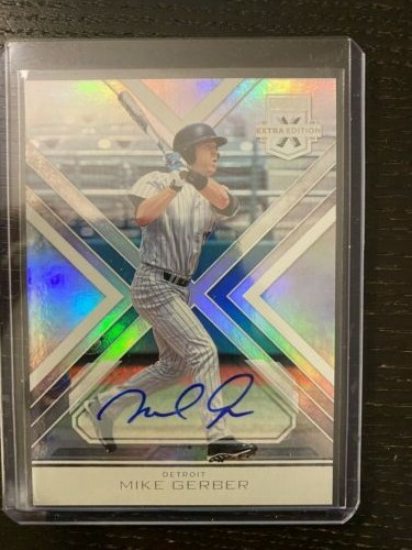 2016 ELITE EXTRA EDITION BASEBALL MIKE GERBER AUTOGRAPH | eBay