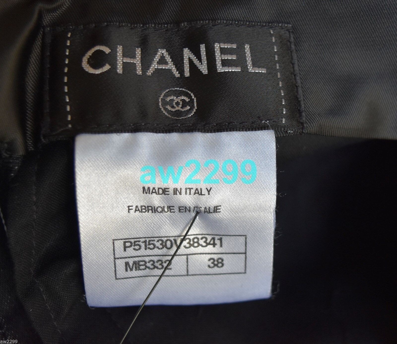 CHANEL 15S NWT RARE STRIPE RUNWAY STRETCH SHORTS BLACK AND WHITE NEW 38 ...