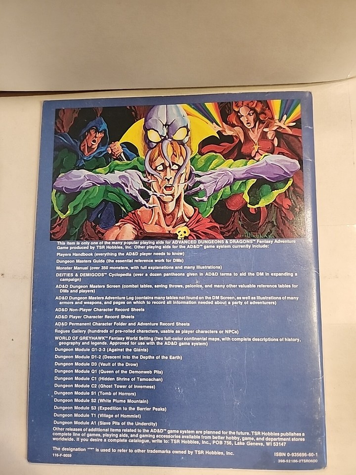 Dungeons & Dragons MODULE LOT! G1-2-3 Giants D1-2-3 Drow Q1 Demonweb ...