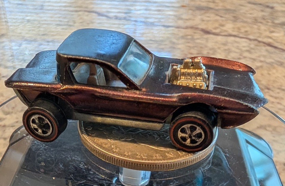 1968 Hot Wheels PYTHON US Chocolate Brown / Tan All Original Rare Color Sweet 16 | eBay