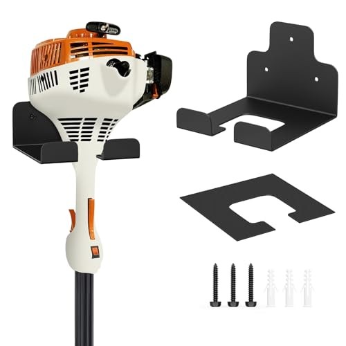 Garage Storage Organizer Trimmer Rack - Weedeater Hanger Heavy Duty ...