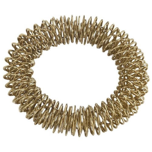 Acupressure Big Ring Sujok Gold Bracelet Wrist Hand For Health Blood ...