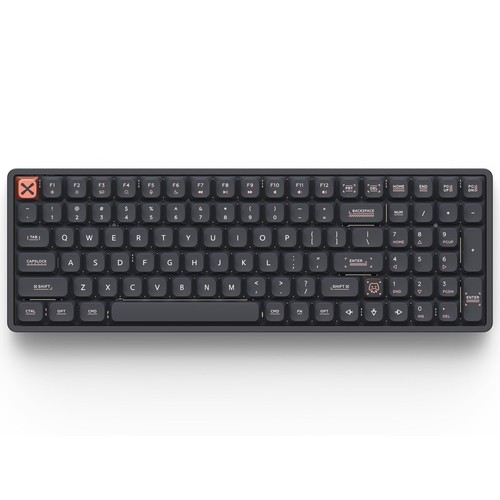 Magi96 Low Profile Wireless Mechanical Keyboard – Full 100-Key Layout ...
