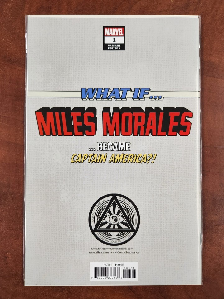What if #1 Alan Quah Virgin Variant Miles Morales Unknown ComicTraders ...