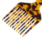 Wide Tooth Hair Pick Comb Hair Styling Tool for Men Women Plastic 4.8 ...