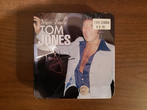 Tom Jones- Yours Truly CD 3-disc Boxed Set in Tin Case (NEW/SEALED ...
