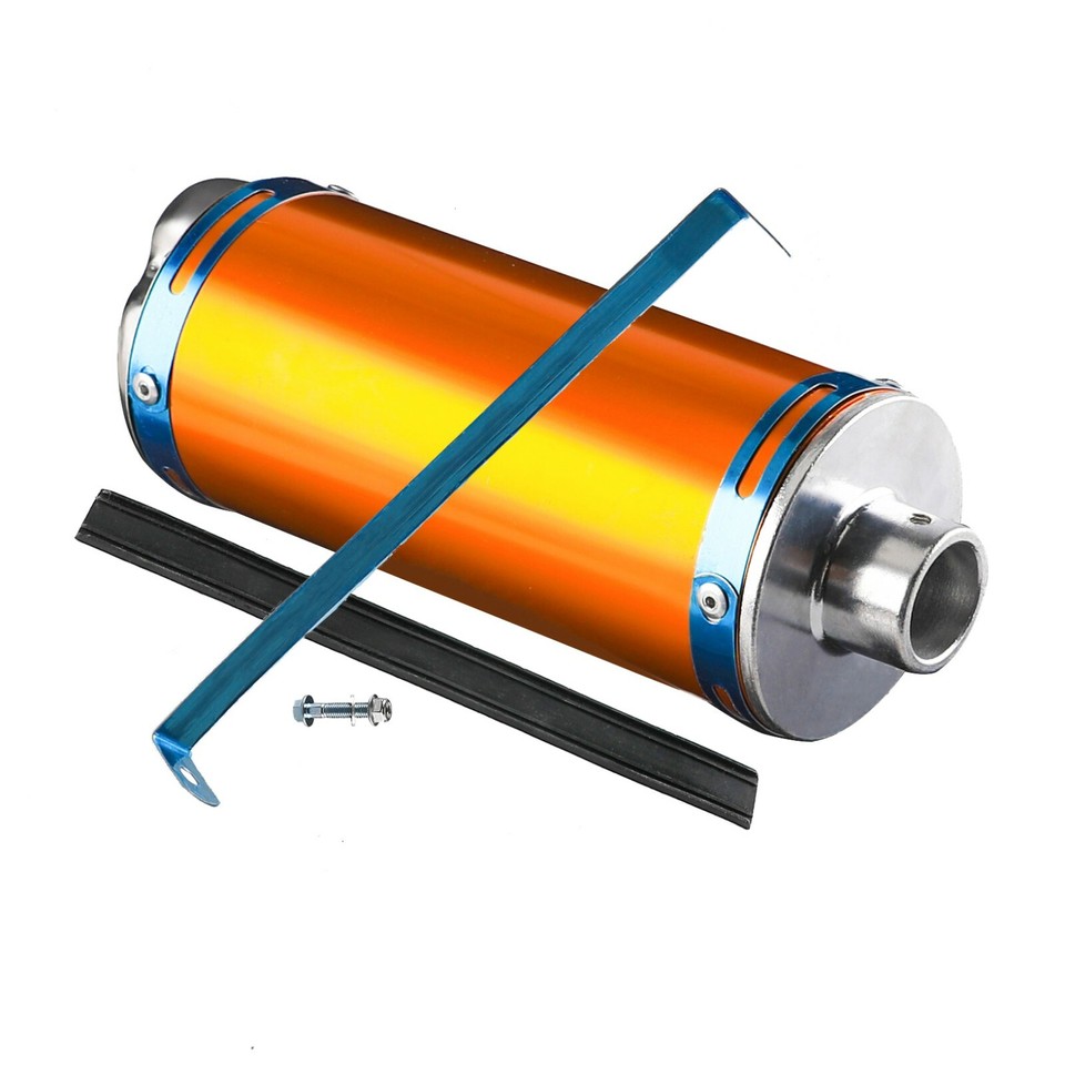 28mm Exhaust Pipe Muffler for CRF50 TTR KLX 110cc 125cc 140cc Quad Pit ...