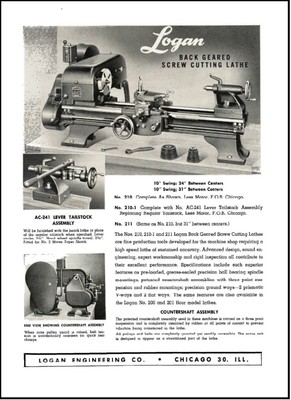 Lathe - Logan Lathe