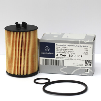 Original Mercedes Ölfilter Filtereinsatz A-Klasse W169 B-Klasse W245 ...