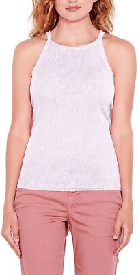 Sundry Women's Strappy Tank- white 1 | eBay