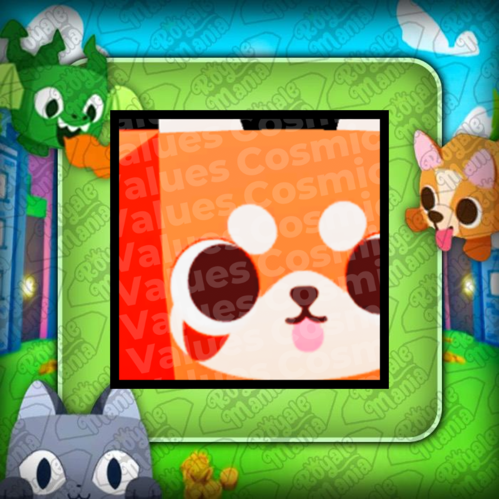 Roblox Pet Simulator 99 Huge Red Panda Pet Sim 99 PS99 | FAST & EASY | eBay