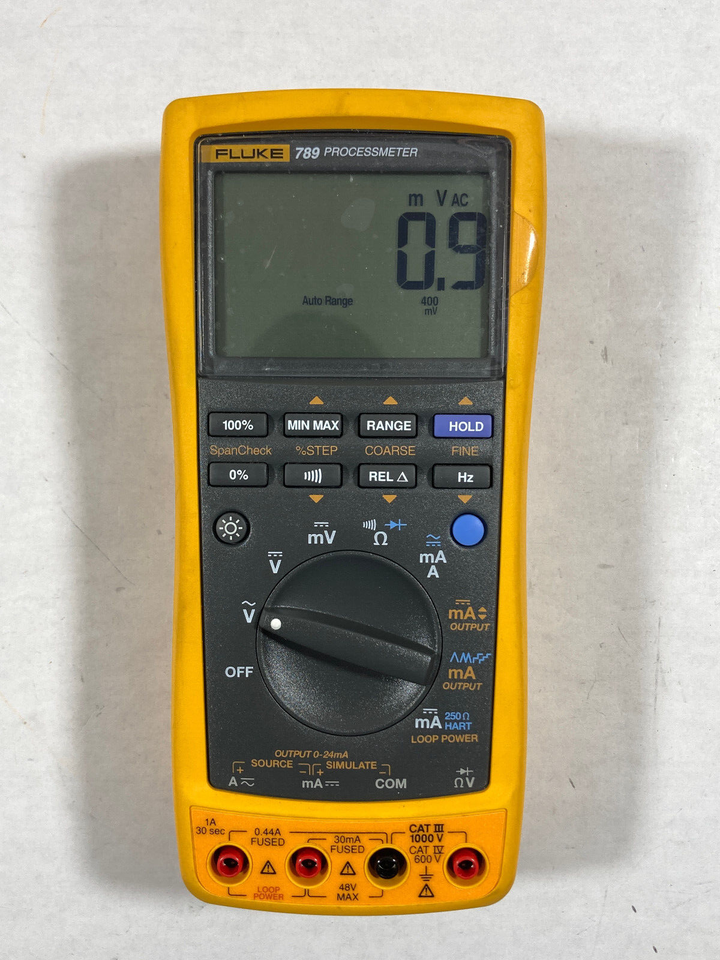 Fluke 789 ProcessMeter Digital Multimeter Calibrator With Leads #7 | eBay