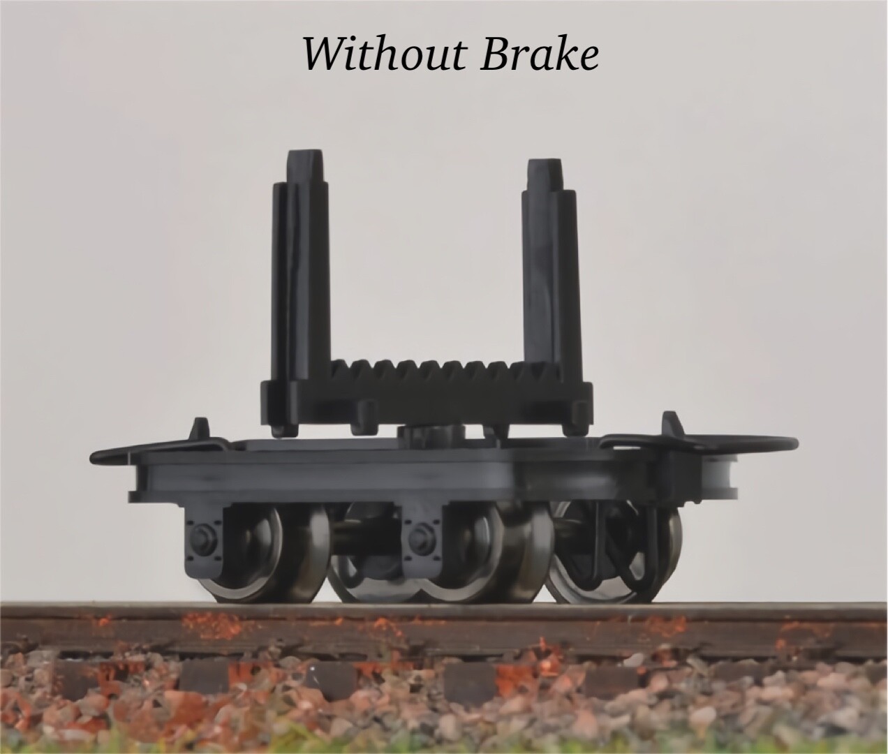 OO9 Scale MinitrainS 3112 4 Logging Cars 2 With & 2 w/o Brake NIB 009 ...