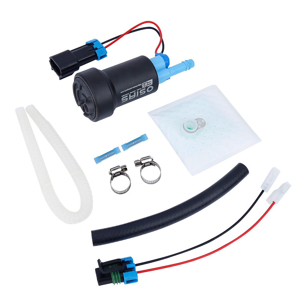 Fit Walbro TI 525LPH Hellcat Fuel Pump + Crimp Connectors Install Kit ...