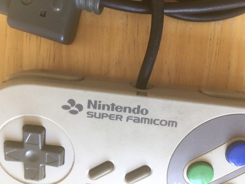 Japanese Super Nes FamiCom SNES Genuine Official Nintendo PAD ...