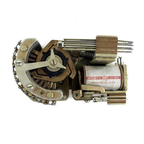 AUTOMATIC ELECTRIC Type 44 Vintage Rotary Stepping Switch RARE | eBay