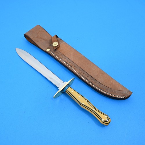 HANDMADE FAIRBAIRN-SYKES ARTISTIC COLORFUL DAGGER KNIFE MARKED “I GO ...