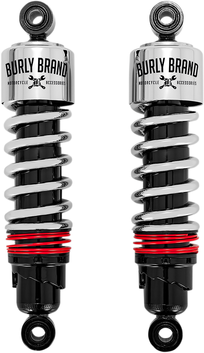 Burly Chrome Lowering Slammer Plus Shocks for Street Glide Special 14 ...