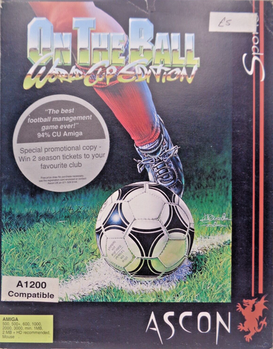 COMMODORE AMIGA -- ON THE BALL WORLD CUP EDITION (ASCON) | eBay