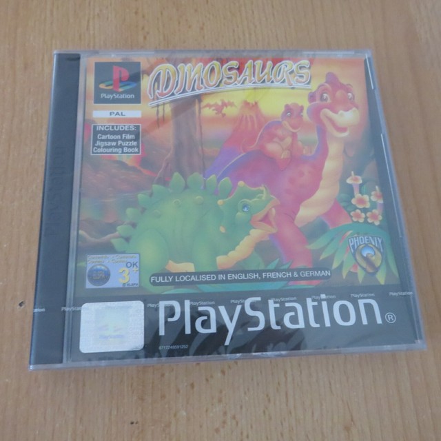 Dinosaurs Sony PlayStation 1 PAL Ps1 Vintage Game Younger Childs Kids ...