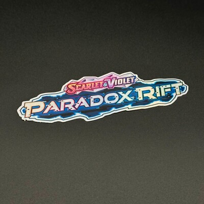 Paradox Rift SV04 | Pokemon TCG Scarlet & Violet Holo Binder Sticker ...